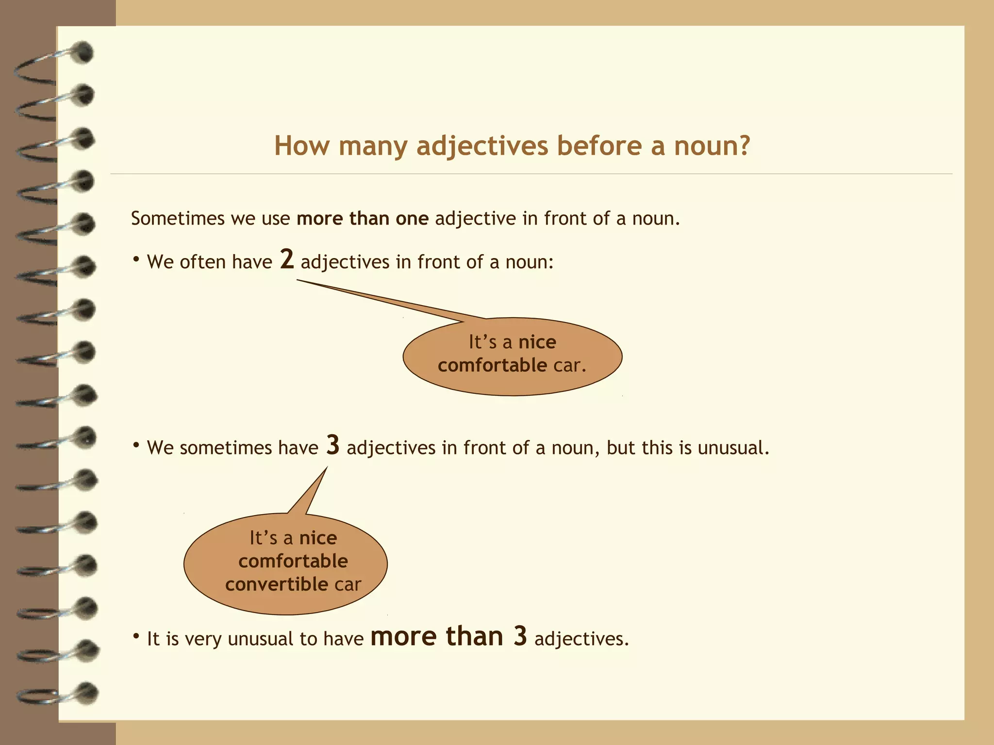 Adjectives | PPT