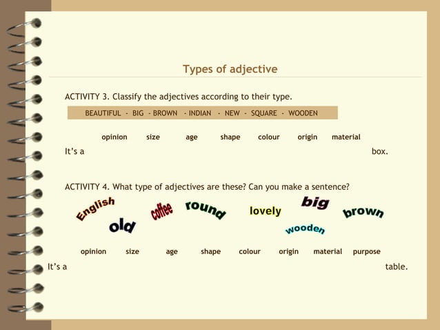 Adjectives | PPT | Internet for Beginners | Internet