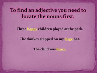 ADJECTIVES | PPTX