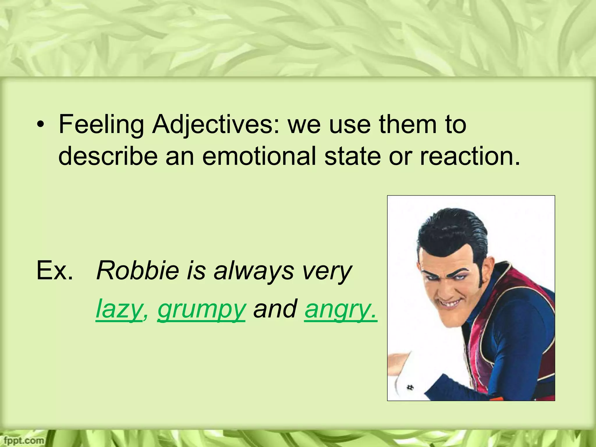 Adjectives | PPSX
