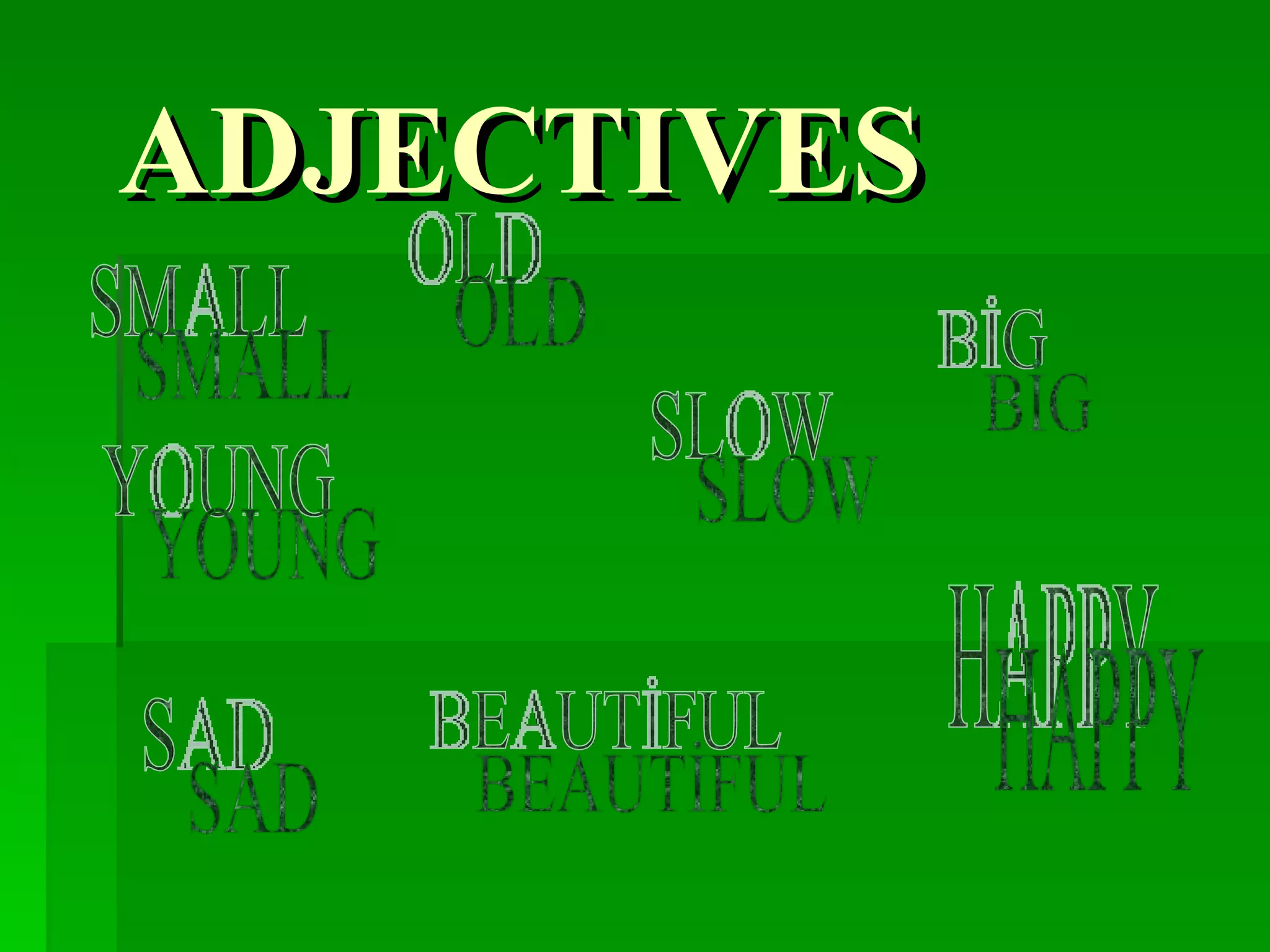 Adjectives | PPT
