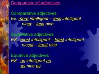 Adjectives | PPT