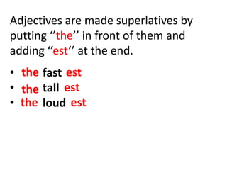 Adjectives | PPTX | Reptiles | Pets