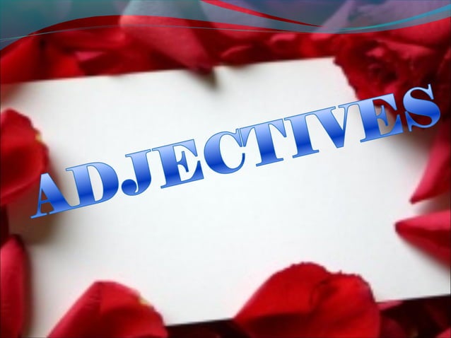 Adjectives | PPT