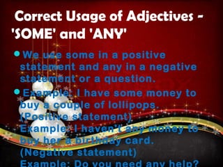 Adjectives | PPT