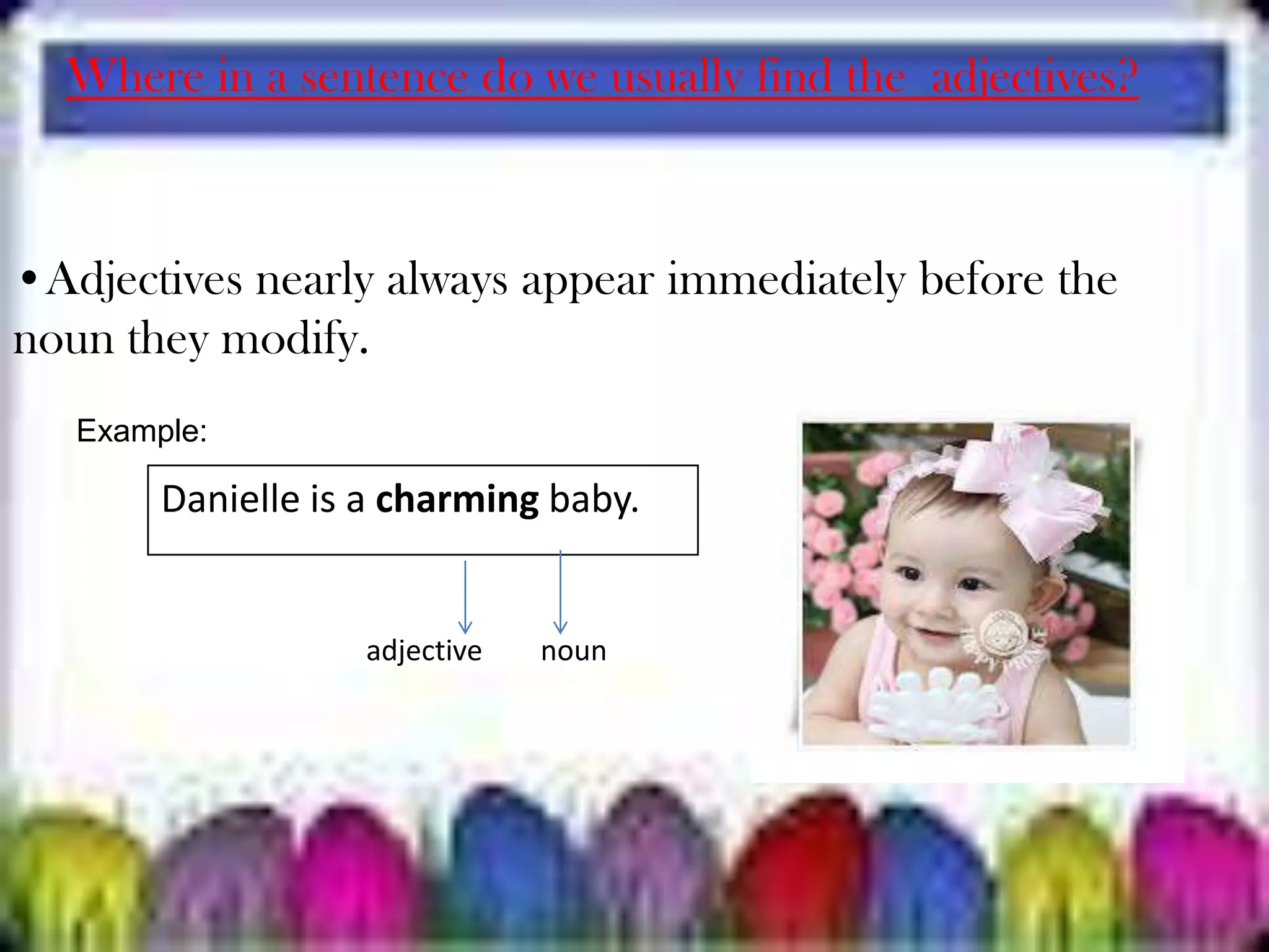 Adjectives | PPTX