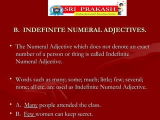 Adjectives - Their Types | PPT