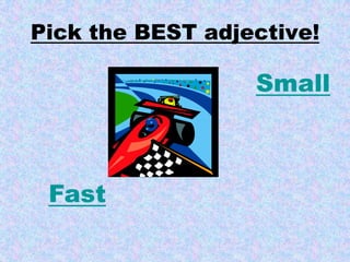 Adjectives | PPT | Food & Drink