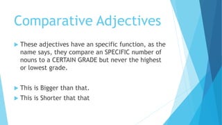 Adjectives | PPTX