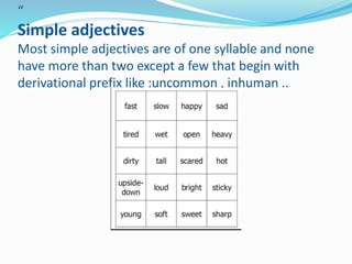 Adjectives | PPT