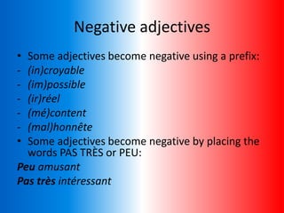 Adjectives | PPT