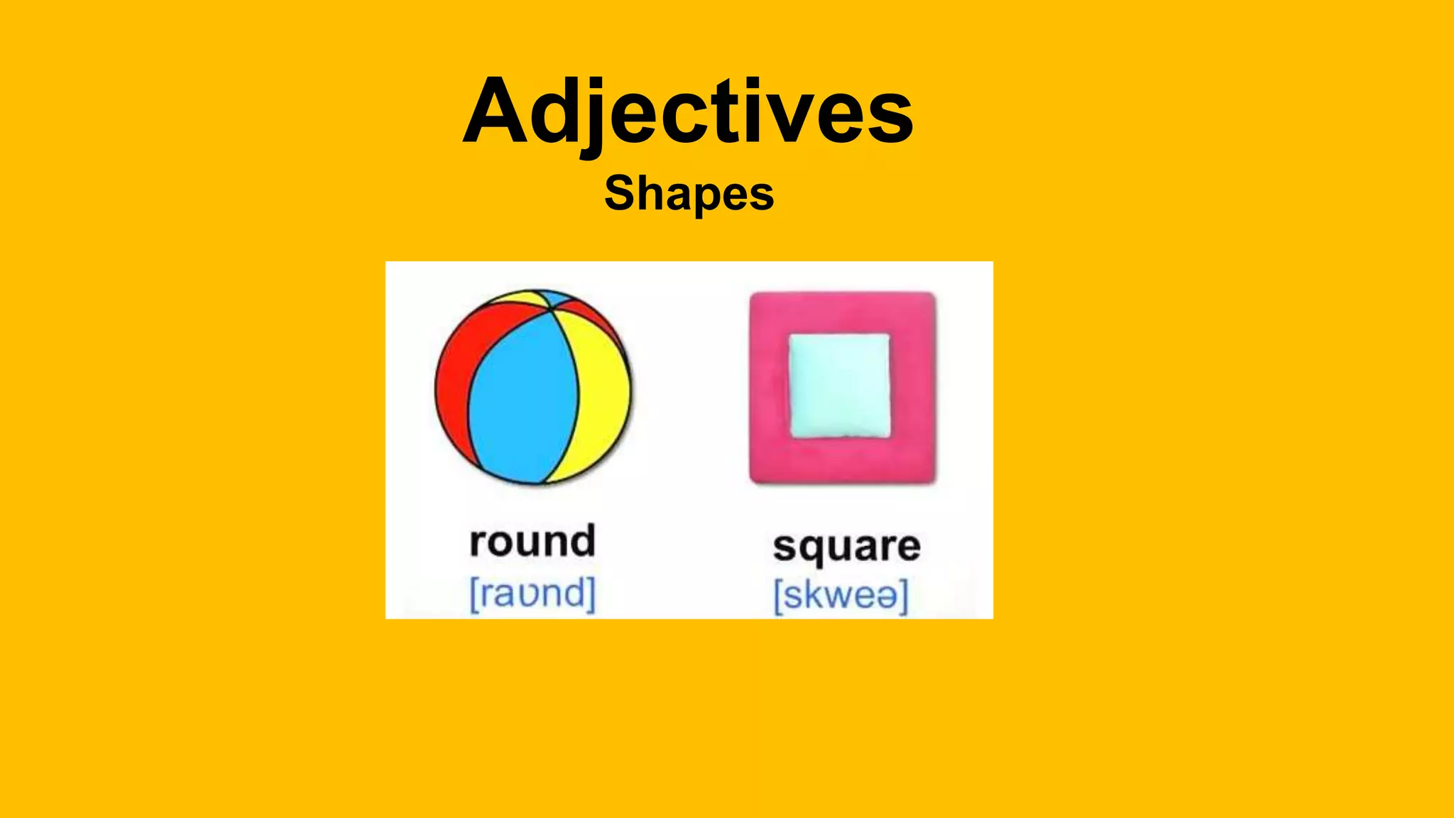 Adjectives | PPTX
