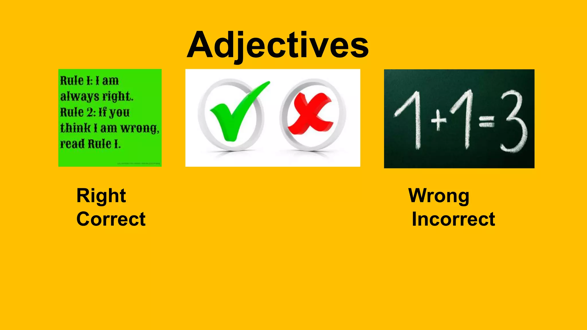 Adjectives | PPTX