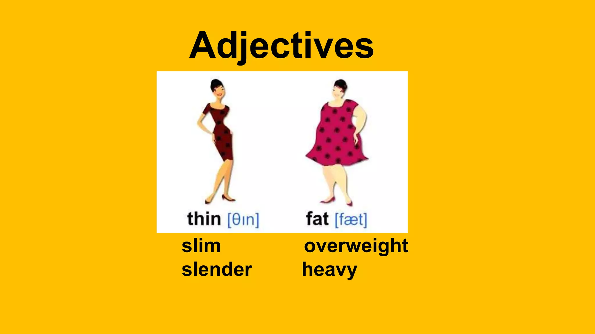 Adjectives | PPTX