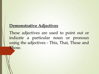 Adjectives | PPTX | Style & Fashion