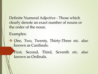 Adjectives | PPTX | Style & Fashion