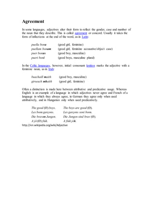 Adjectives | DOCX