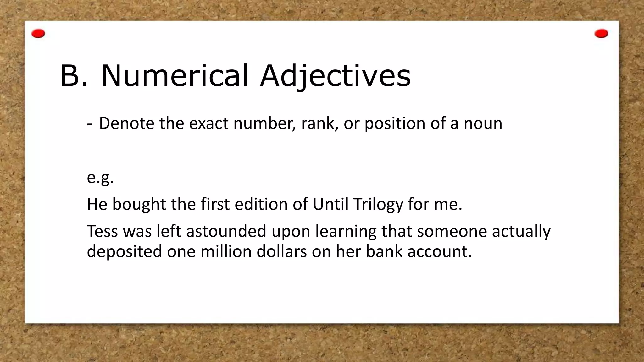 ADJECTIVES | PPTX