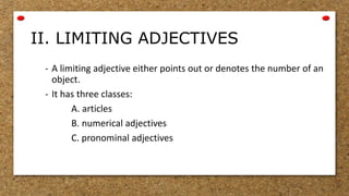 ADJECTIVES | PPT