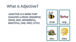 Adjectives and kinds (English) | PPT