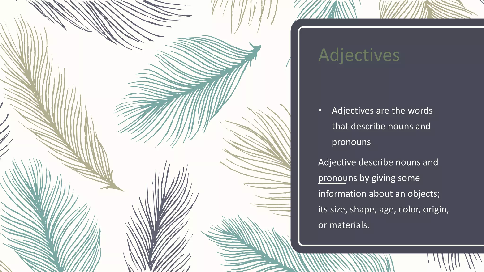 Adjectives | PPT