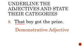 Adjectives | PPTX
