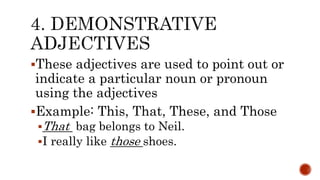 Adjectives | PPTX