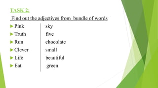 Adjectives | PPTX