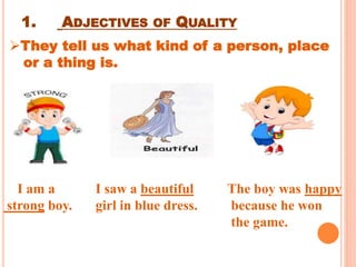 Adjectives :Kinds of Adjectives | PPTX