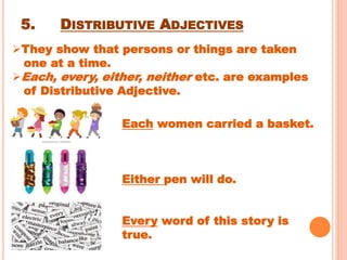 Adjectives :Kinds of Adjectives | PPTX