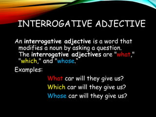 Adjectives | PPT