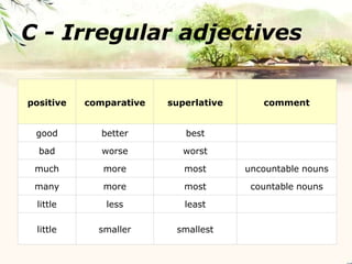 Adjectives | PPTX