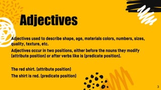 Adjectives | PDF