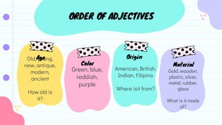 Adjectives | PPTX
