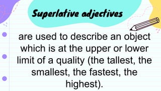 Adjectives | PPTX