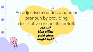 Adjectives | PPTX