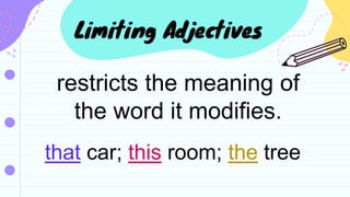 Adjectives | PPTX