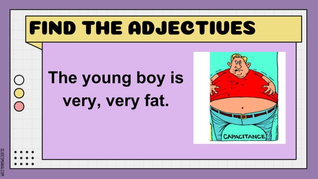 Descriptive and Limiting Adjectives | PPTX | Internet for Beginners ...