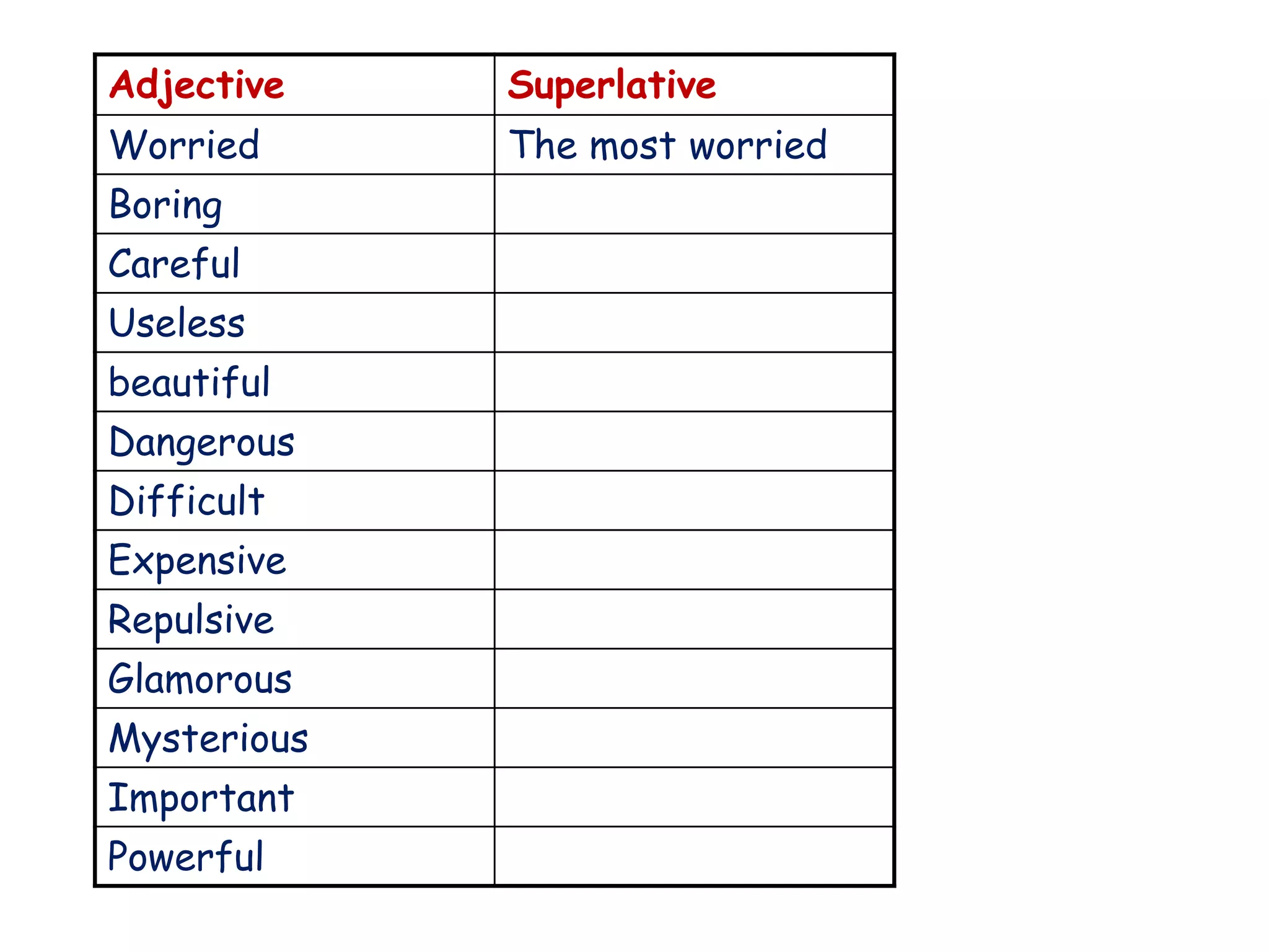 adjectives.ppt