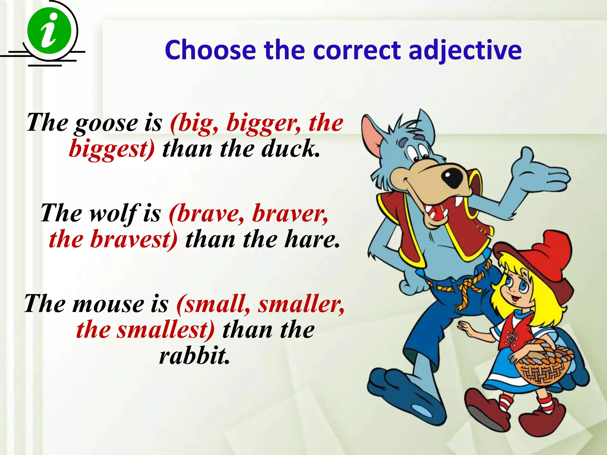 adjectives.pptx | Large Animals | Pets