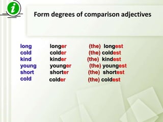 adjectives.pptx | Large Animals | Pets