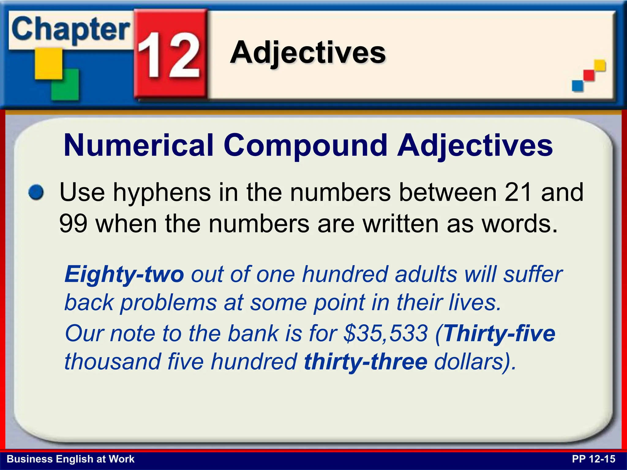 adjectives and types of adjectives english 8.ppt