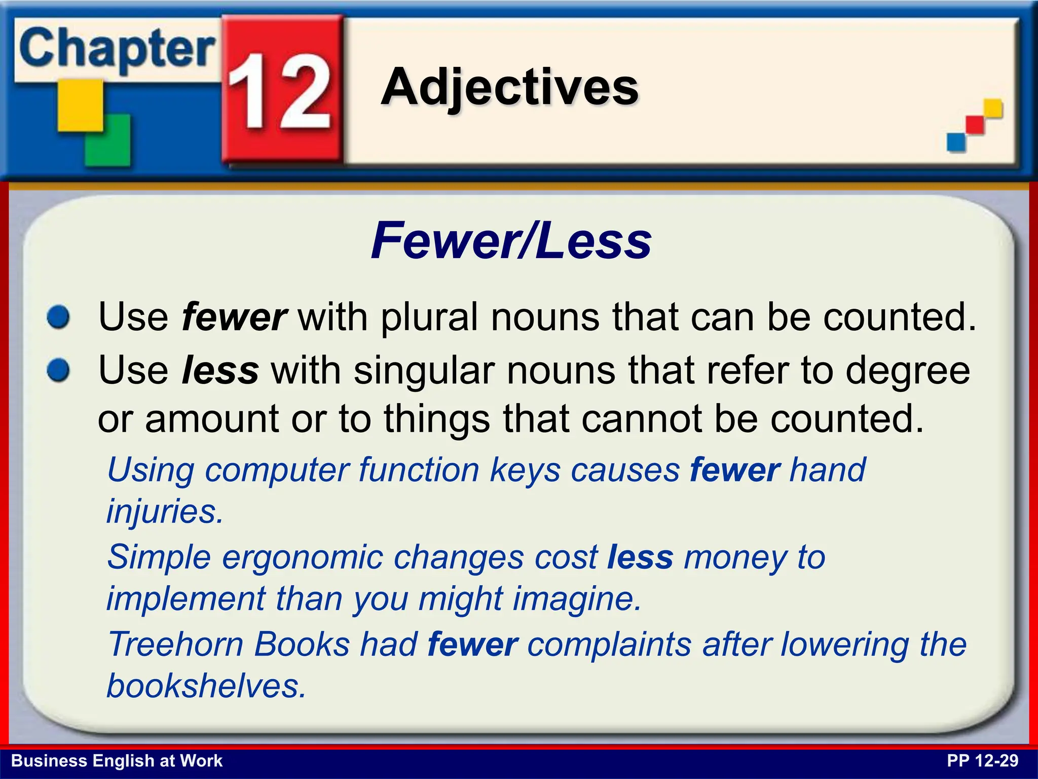 adjectives and types of adjectives english 8.ppt