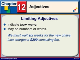 adjectives and types of adjectives english 8.ppt