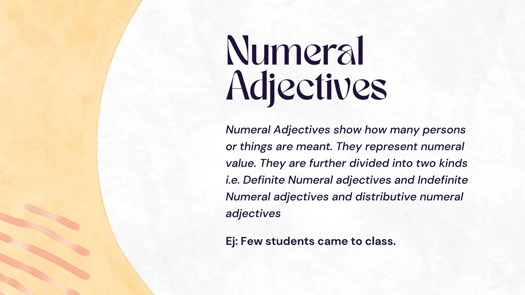 Adjectives presentation, definition and its types | PPTX | Style & Fashion