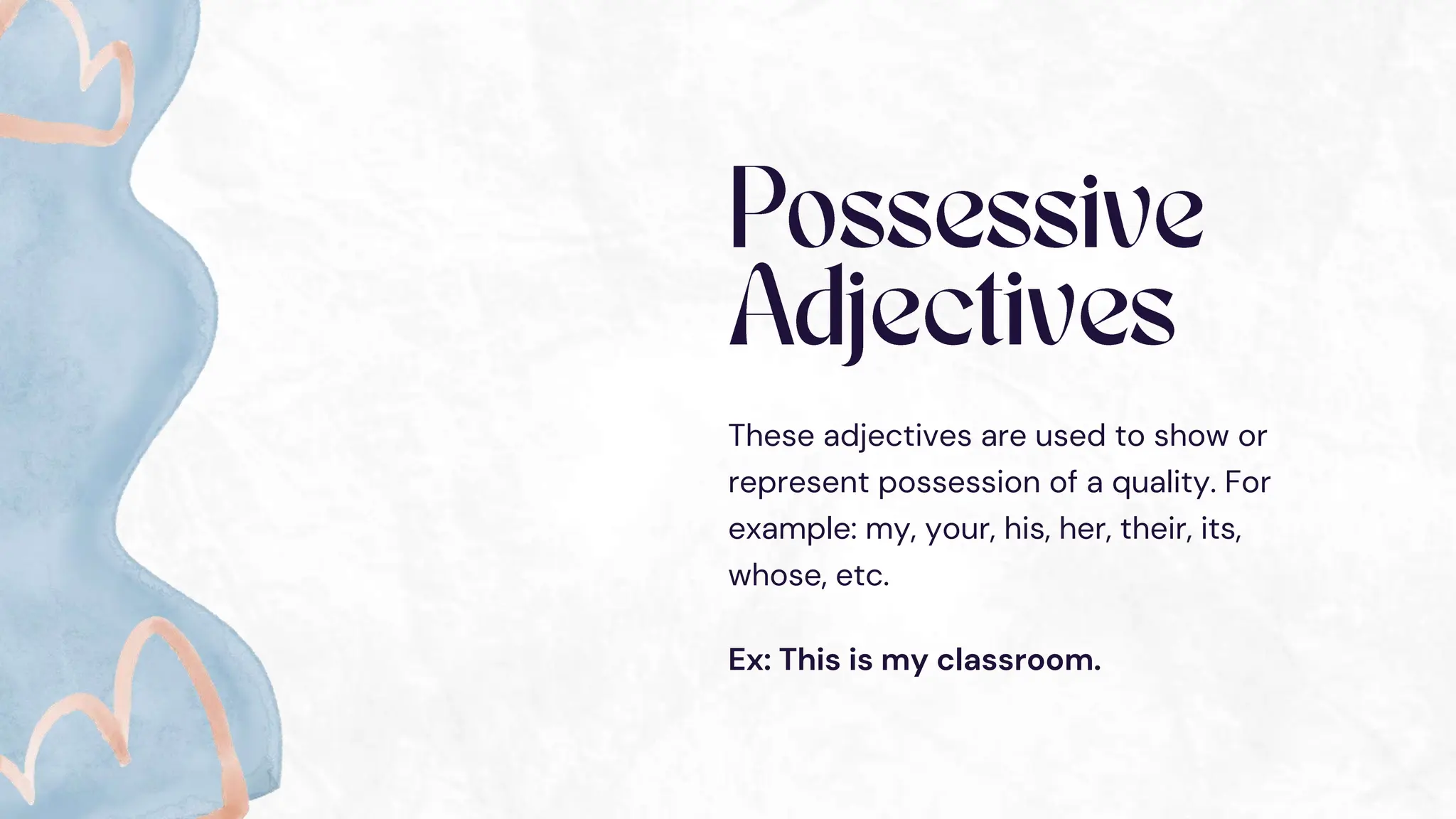 Adjectives presentation, definition and its types | PPTX | Style & Fashion