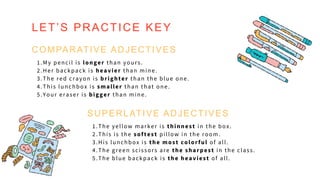 Adjectives presentation, definition and its types | PPT