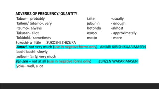 Adjectives and Adverbs - College English | PPT