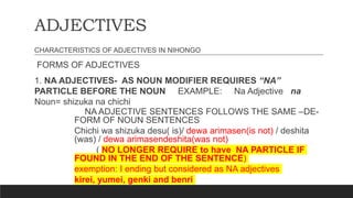 Adjectives and Adverbs - College English | PPT