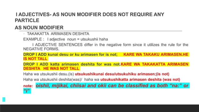 Adjectives and Adverbs - College English | PPT